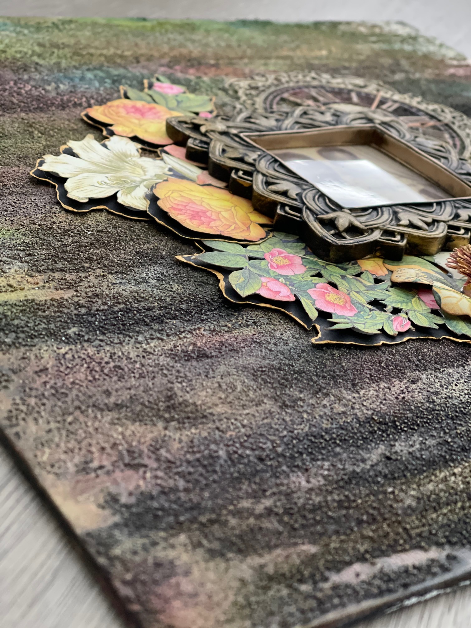 Textured Canvas Panel Design | DesignWishesbyPamela