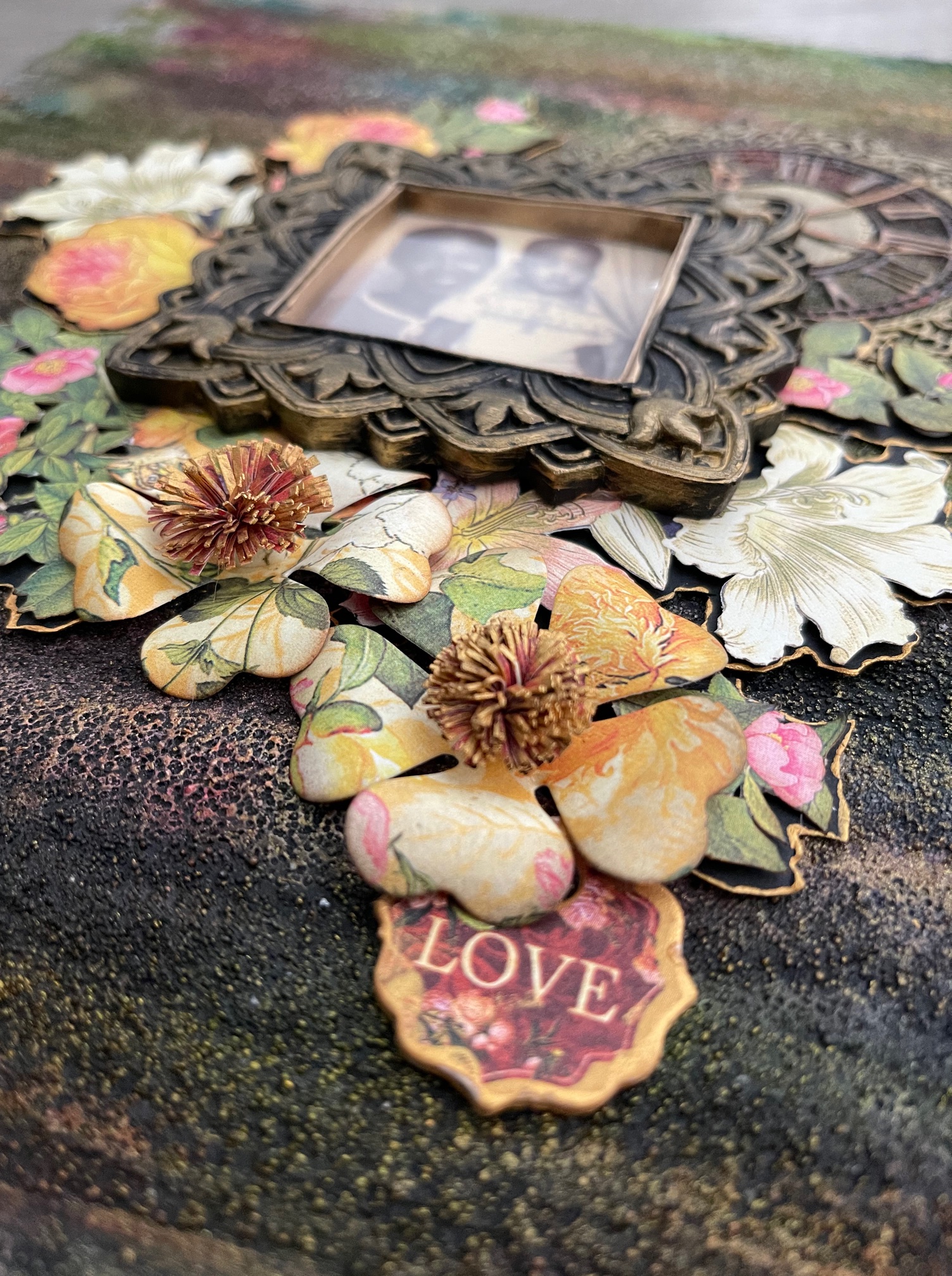 Textured Canvas Panel Design | DesignWishesbyPamela